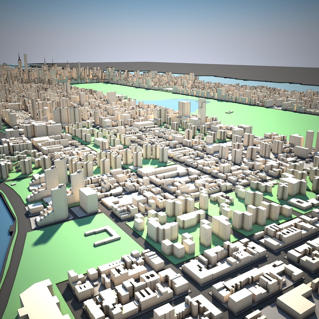 New York City 2 3D Model - TurboSquid 1176028