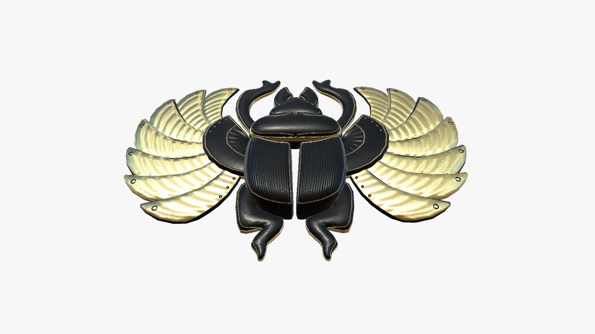 3D Khepri Mask A05 - Egyptian Gods Character Clothing - TurboSquid 2213359