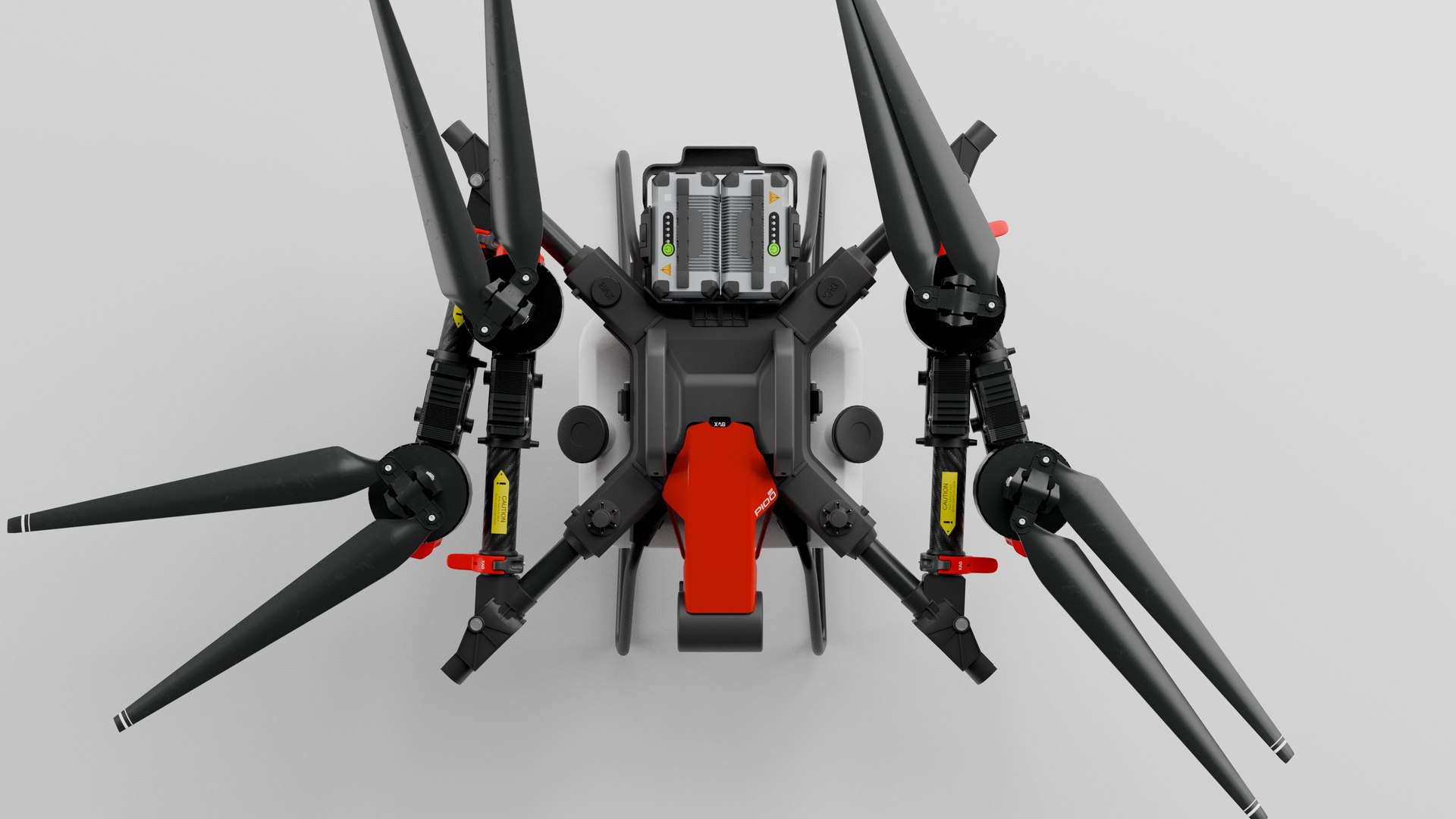 3D XAG P100 Pro Model - TurboSquid 2297443