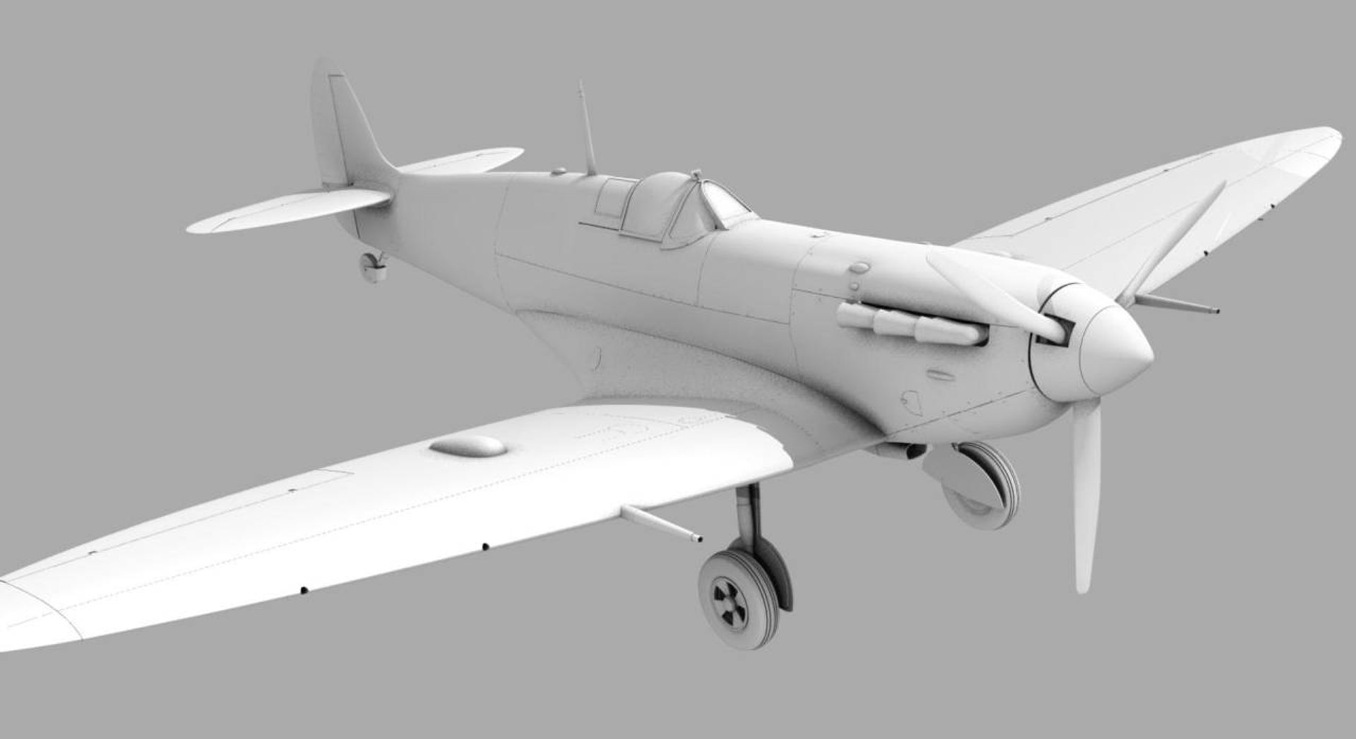 3D Supermarine Spitfire - TurboSquid 1430573