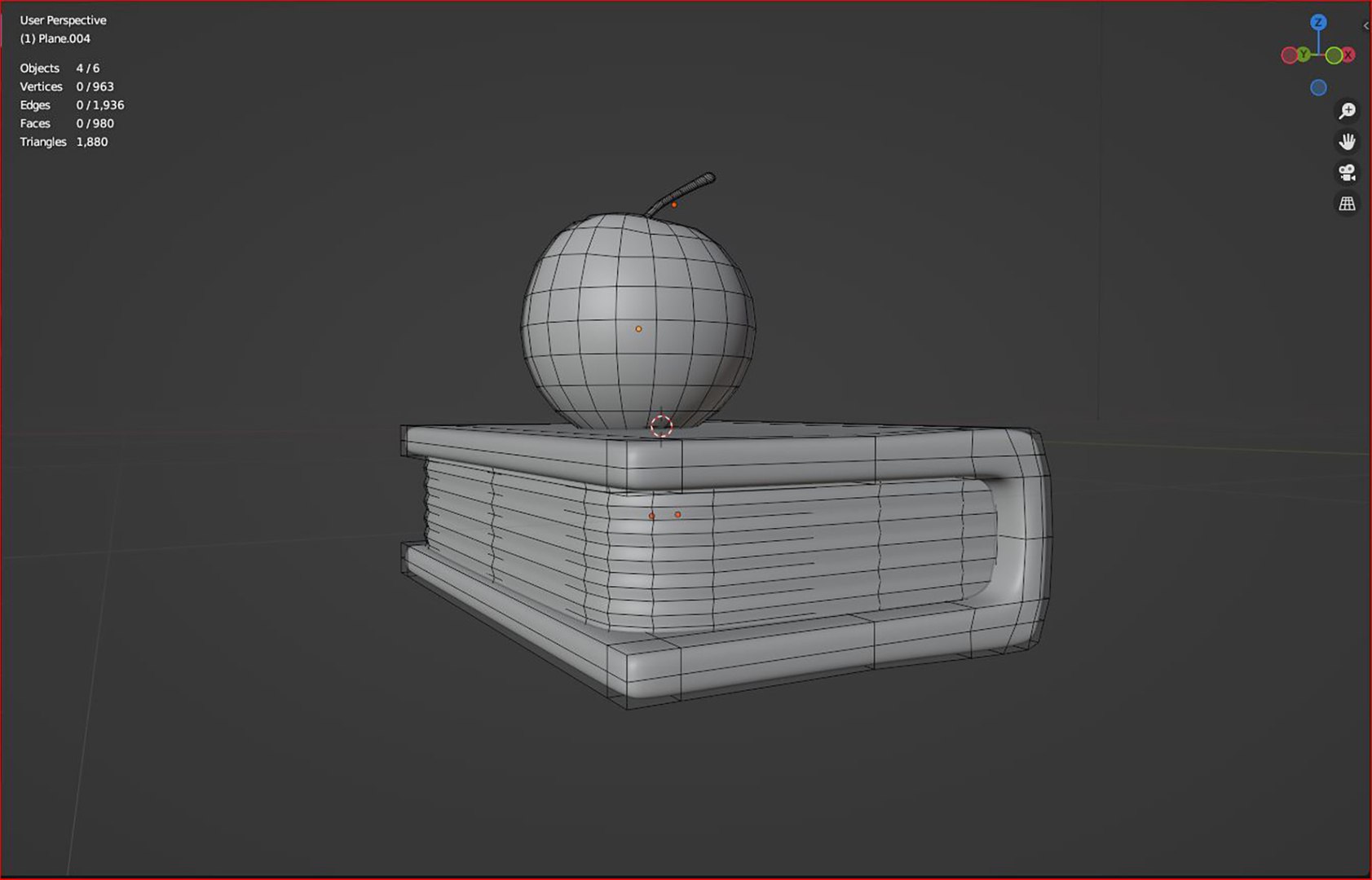 Book Apple 3D Model - TurboSquid 2013938