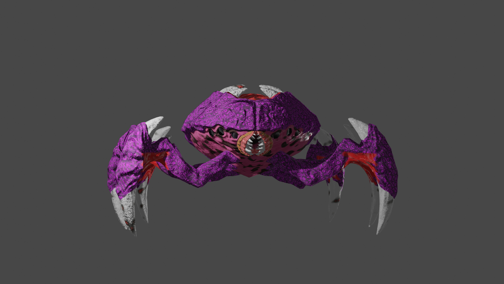 Ready Spider Monster Model - TurboSquid 1505616