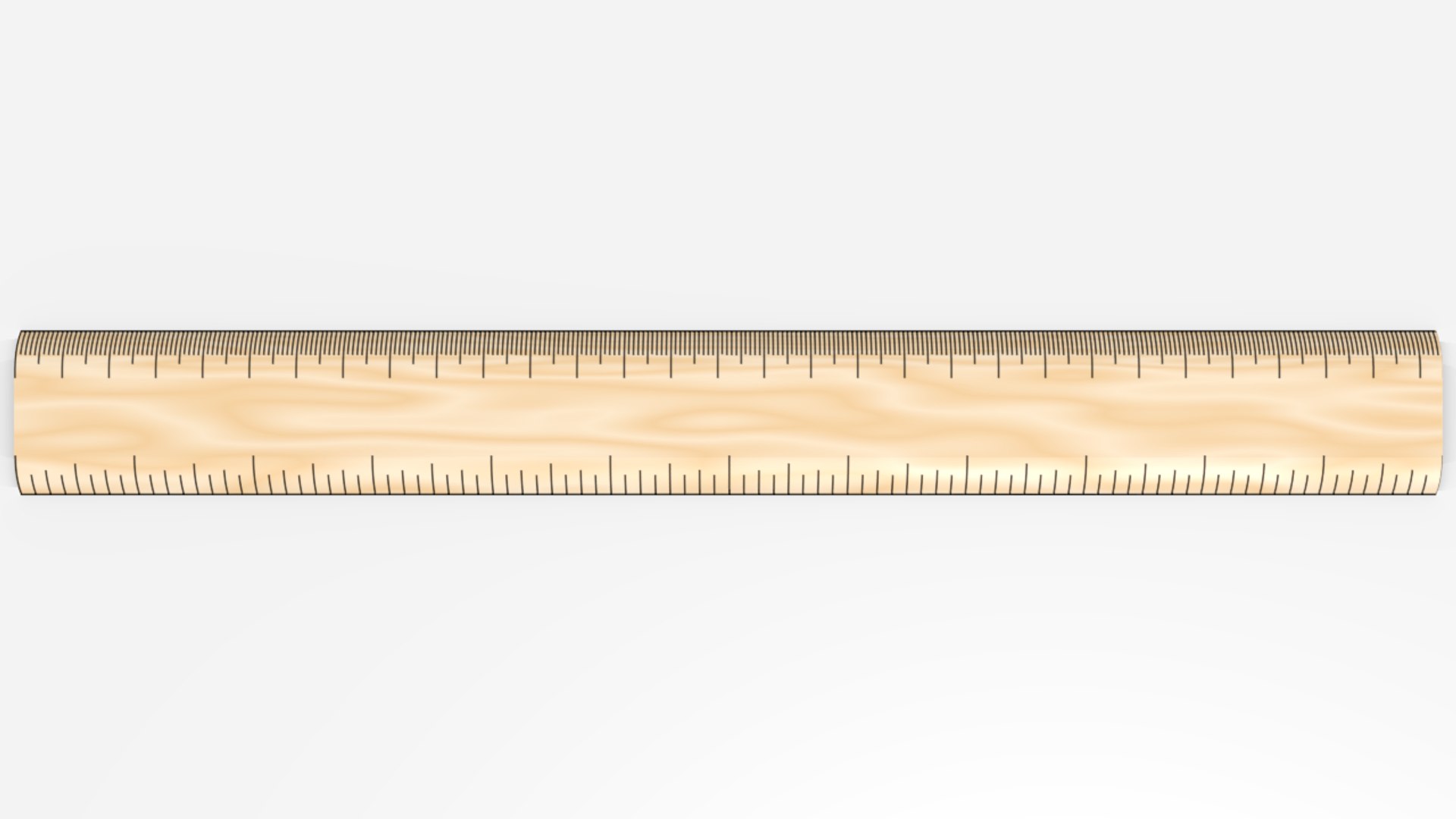 maya ruler measuring inches