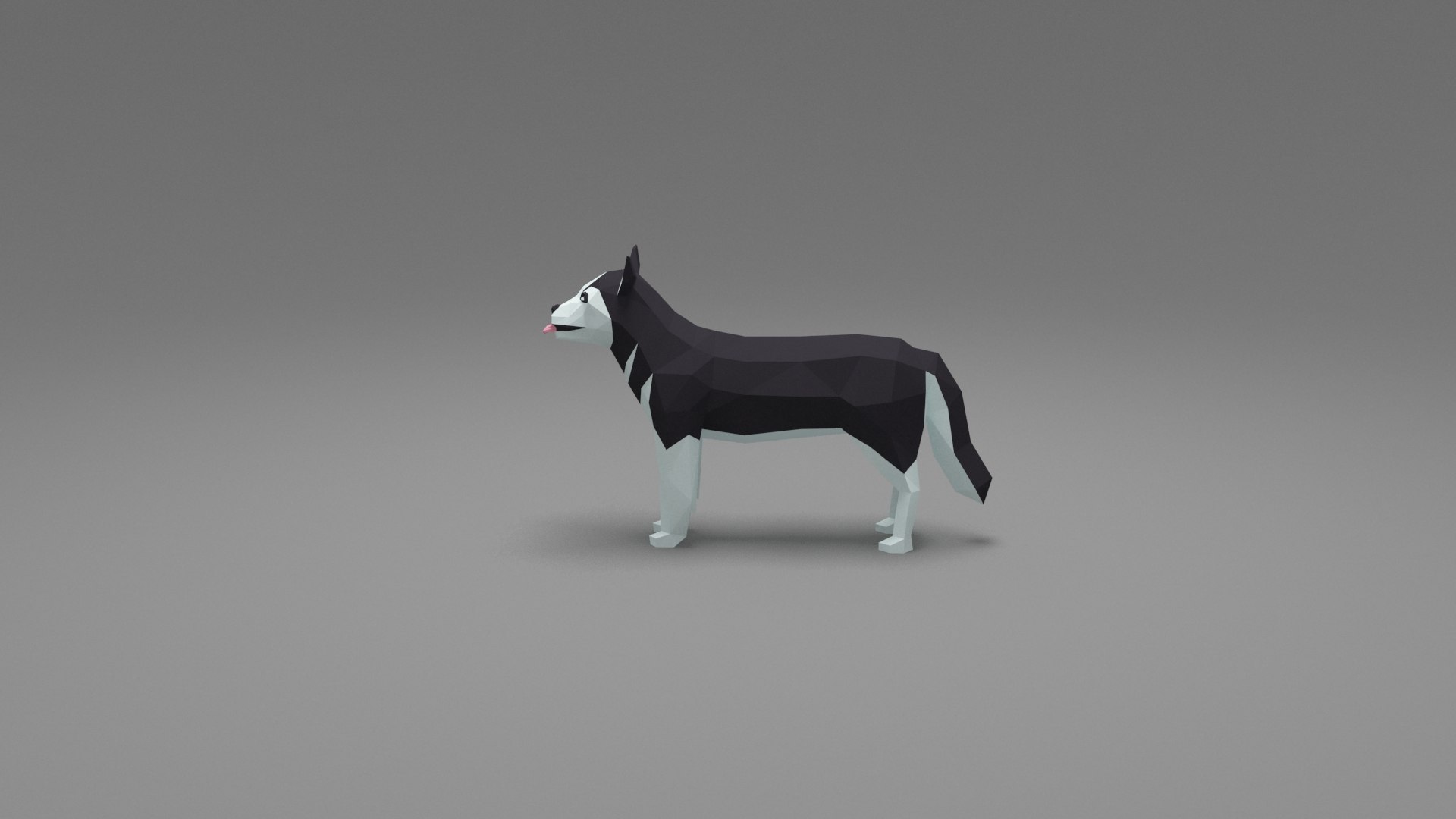 Dog Low Poly 09 3D Model - TurboSquid 2427066