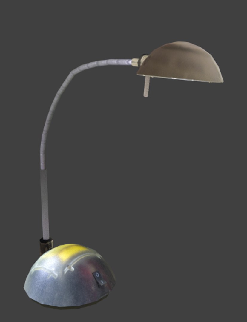 Bendy Desk Lamp 3d Model