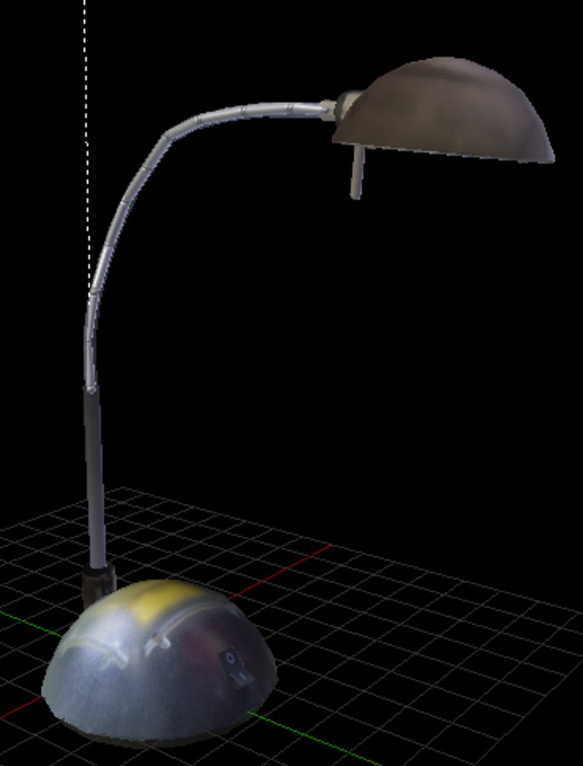 Bendy Desk Lamp 3d Model