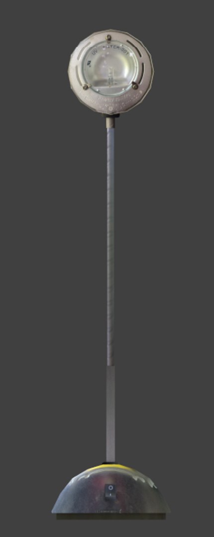 Bendy Desk Lamp 3d Model