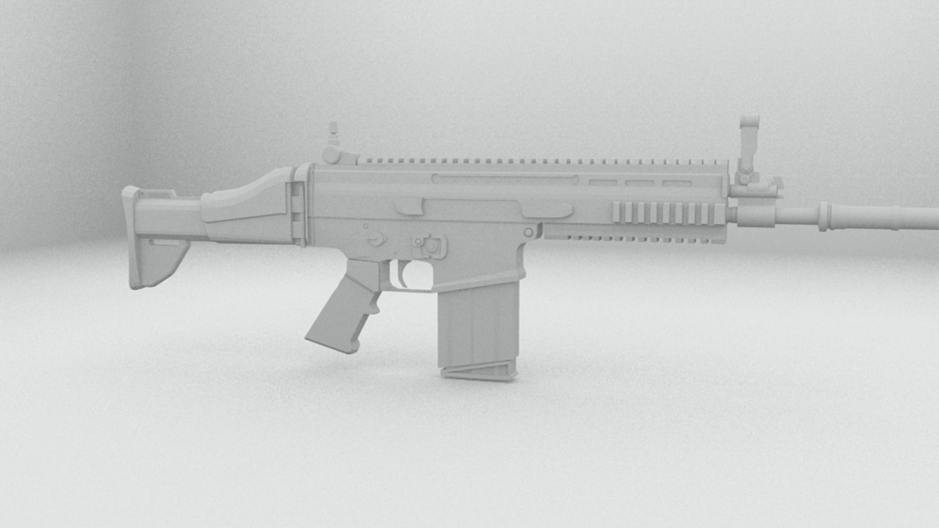 3d Scar Model