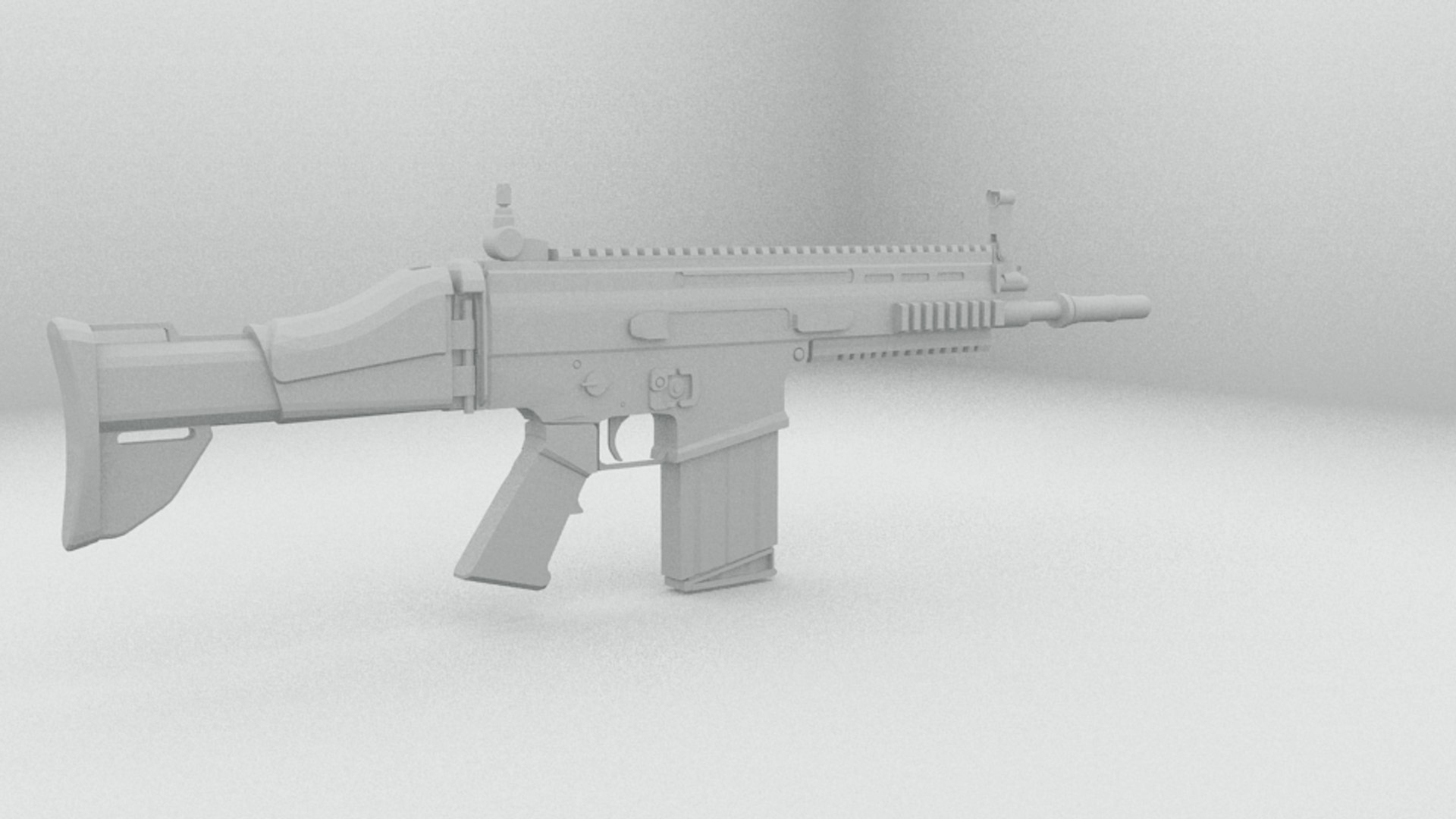 3d Scar Model