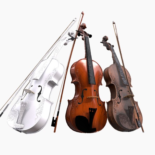 Violin game ready 3D 모델 - TurboSquid 2063792