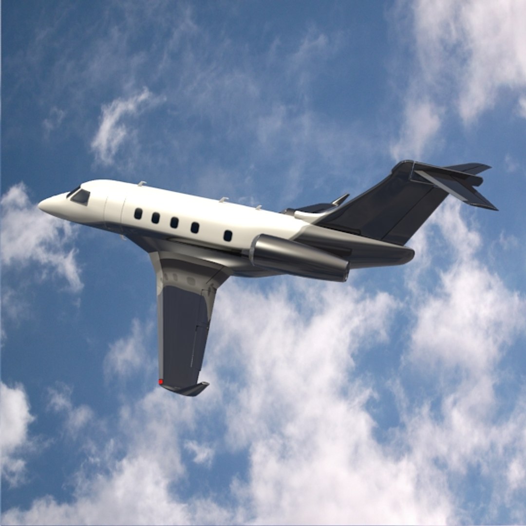 Private Embraer Jet 3d Model