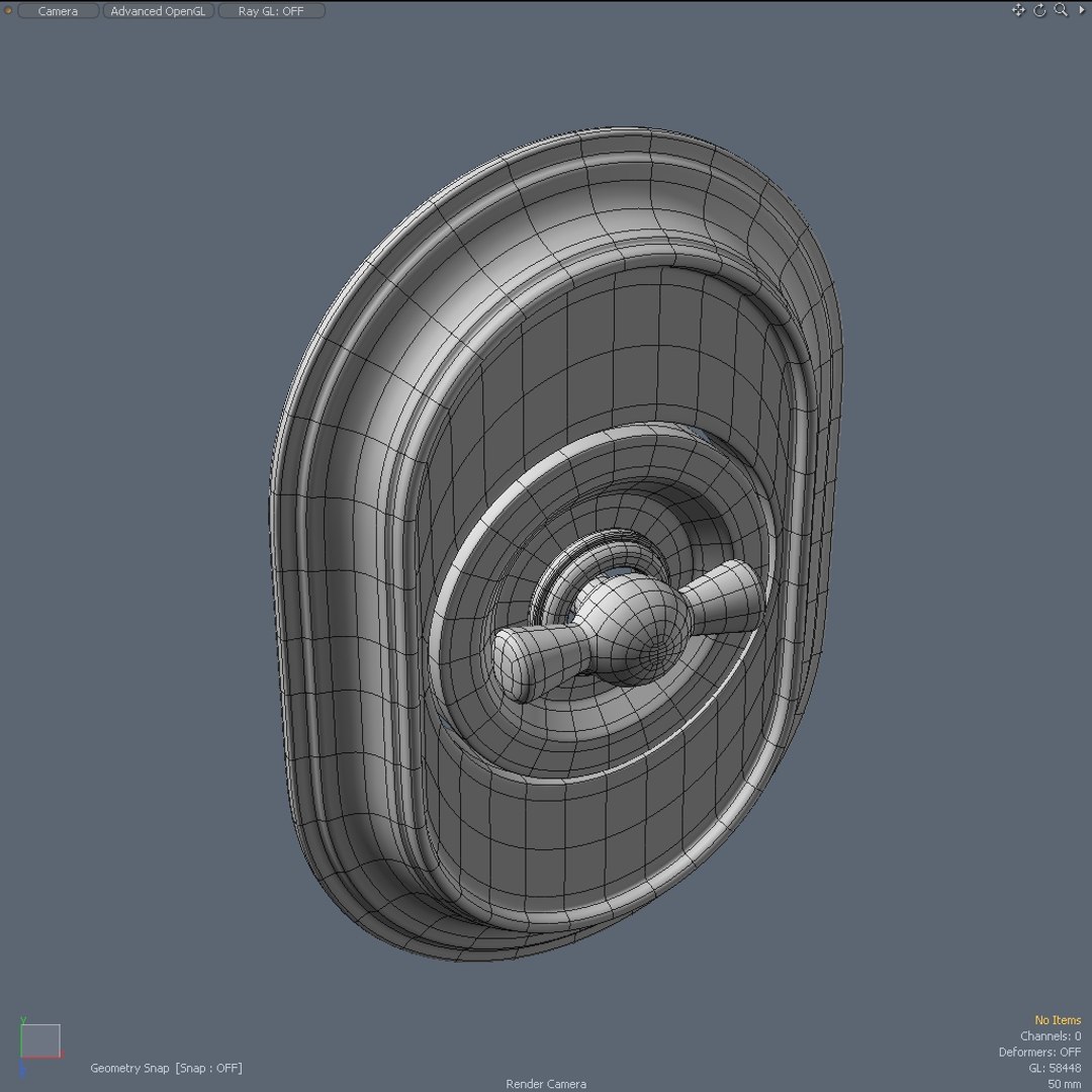 3d Model Of Electrical Switch