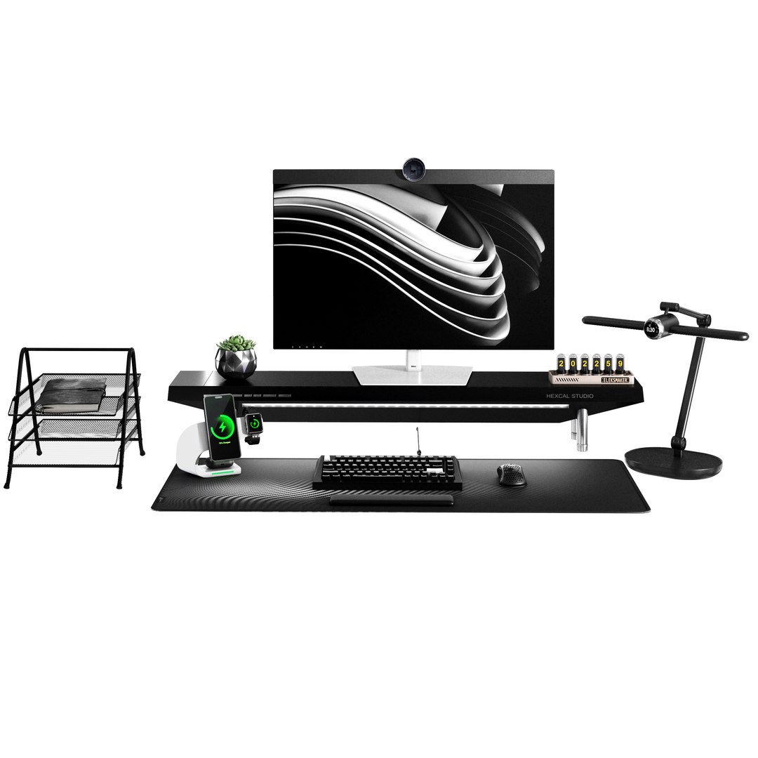 Workplace Set 002 3D Model - TurboSquid 2120235