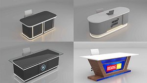 News Desk 3D Models for Download | TurboSquid