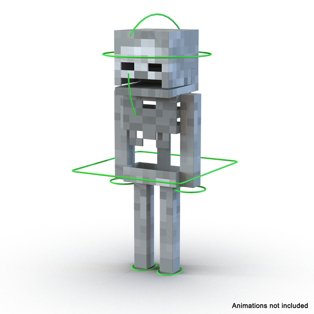 modelo 3d Colección de personajes de Minecraft Rigged 2 - TurboSquid ...