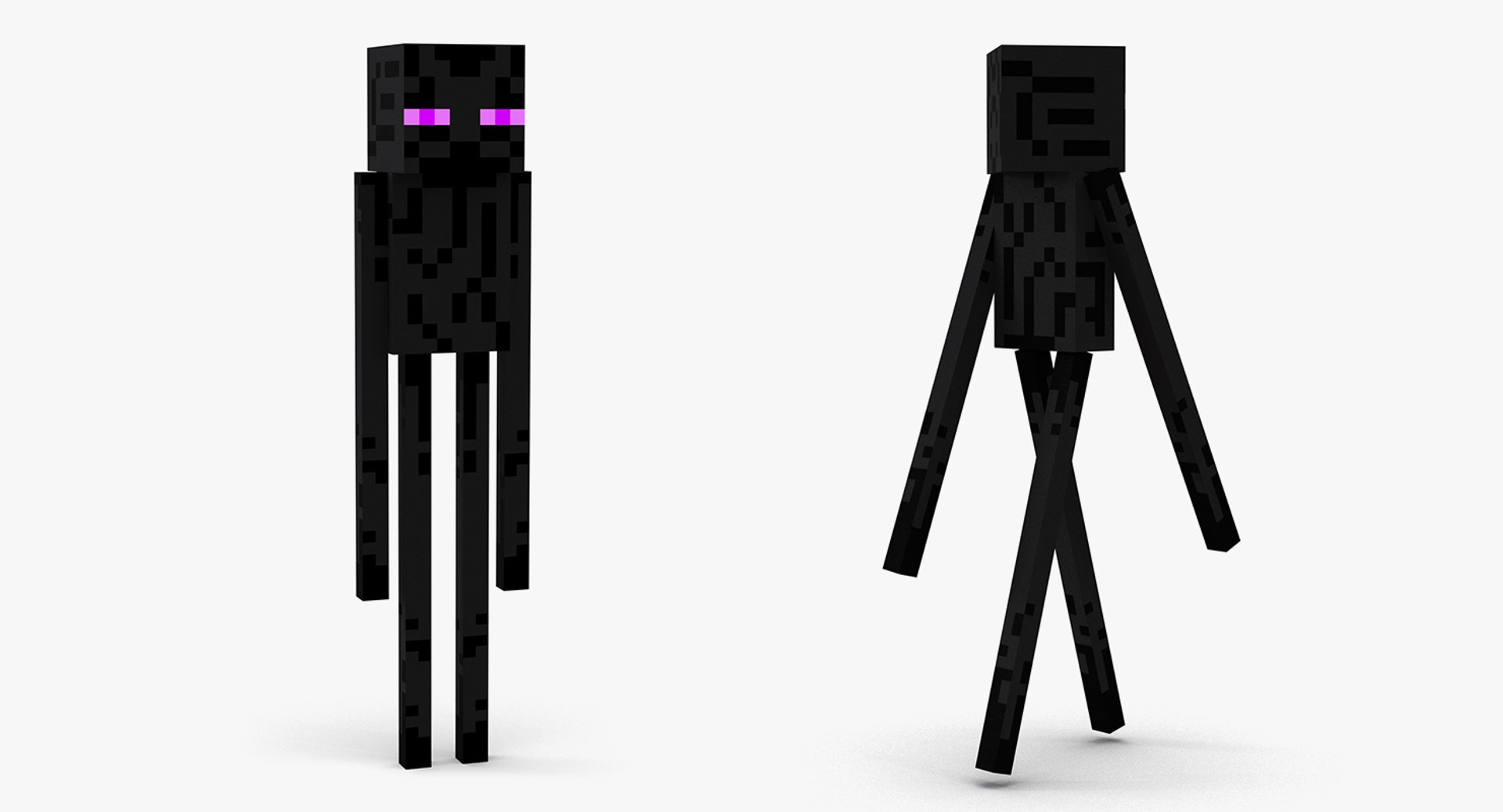 3D model minecraft characters rigged 2 - TurboSquid 1597421