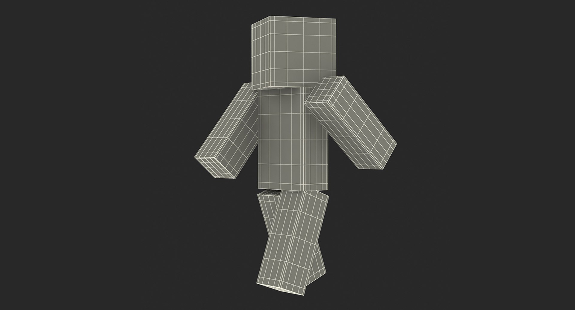 3D model minecraft characters rigged 2 - TurboSquid 1597421