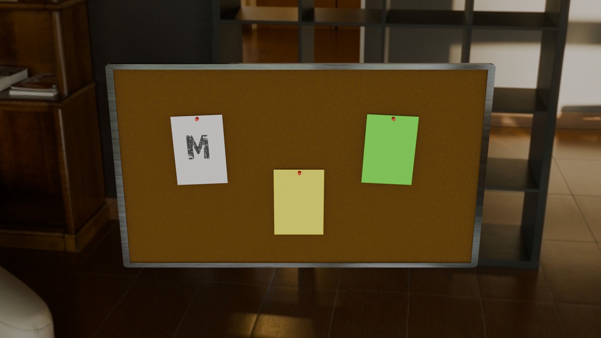 PinBoard 3D - TurboSquid 2327967