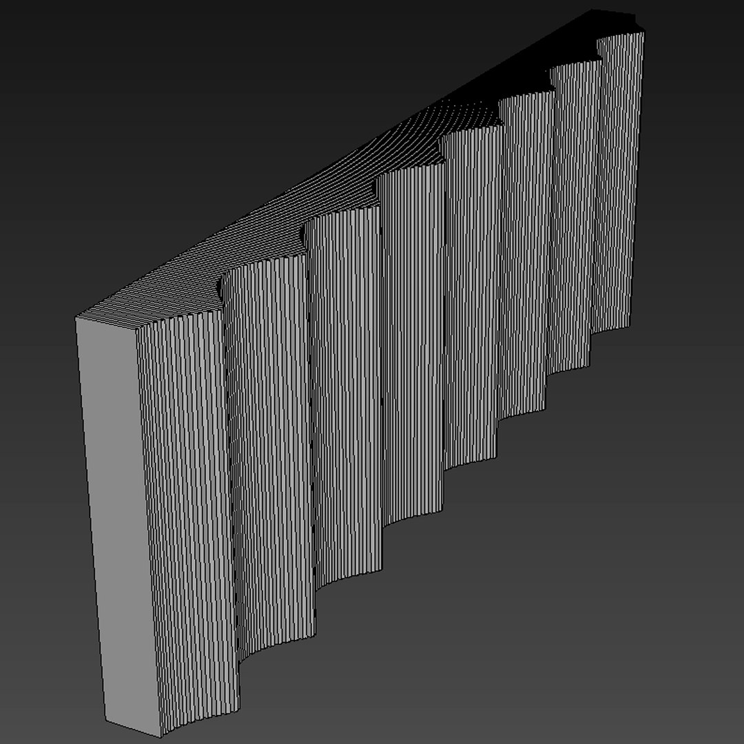 3D Model Parametric Wall 013 - TurboSquid 1418437