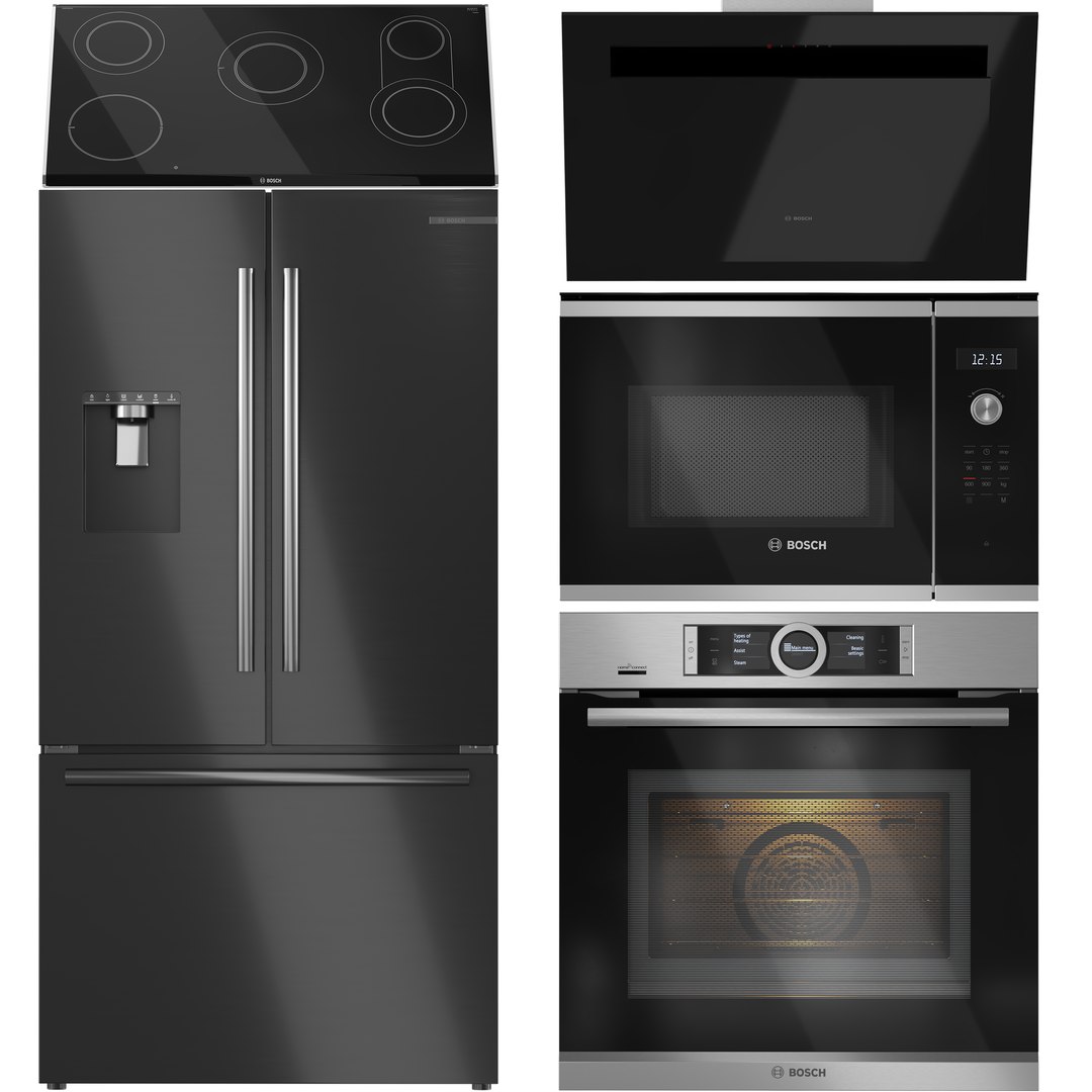 Bosch Appliance Collection 03 Model - TurboSquid 1915479