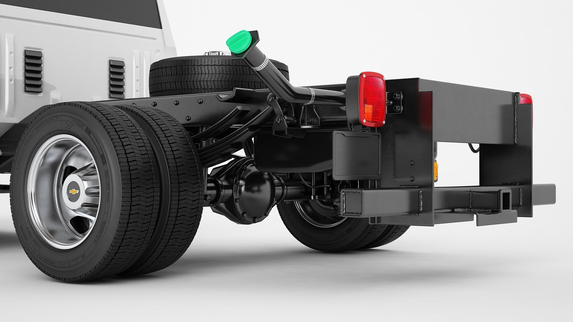 Chevrolet Silverado 3500 HD 2021 Chassis 02 model - TurboSquid 1782353