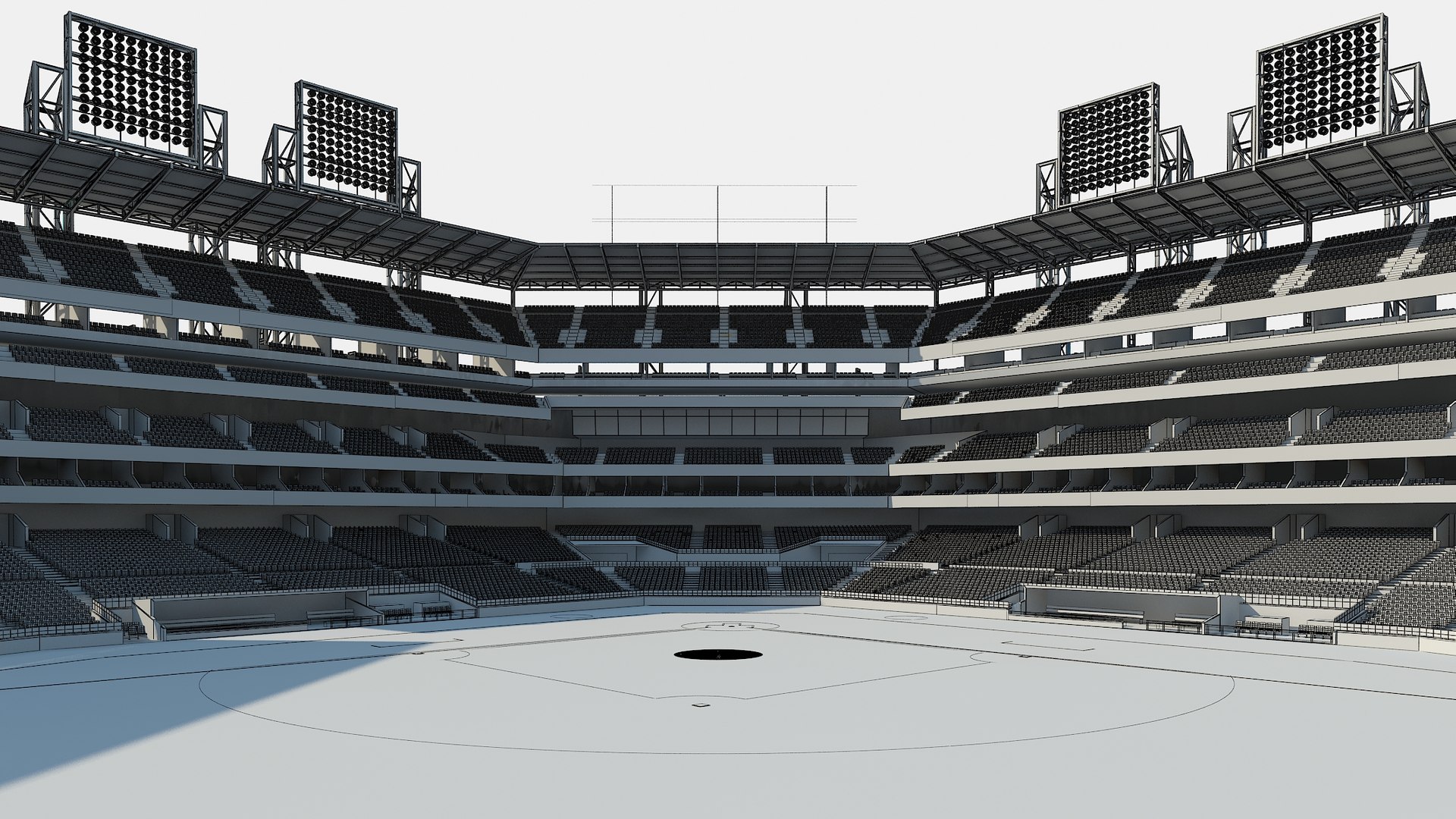 3D Baseball Stadium - TurboSquid 1778907