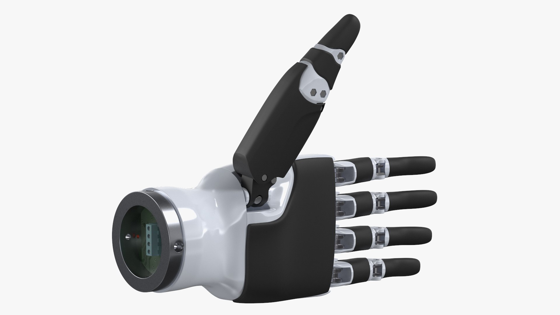 3D Dexterous Robotic Hand Left Rigged For Maya - TurboSquid 2330639