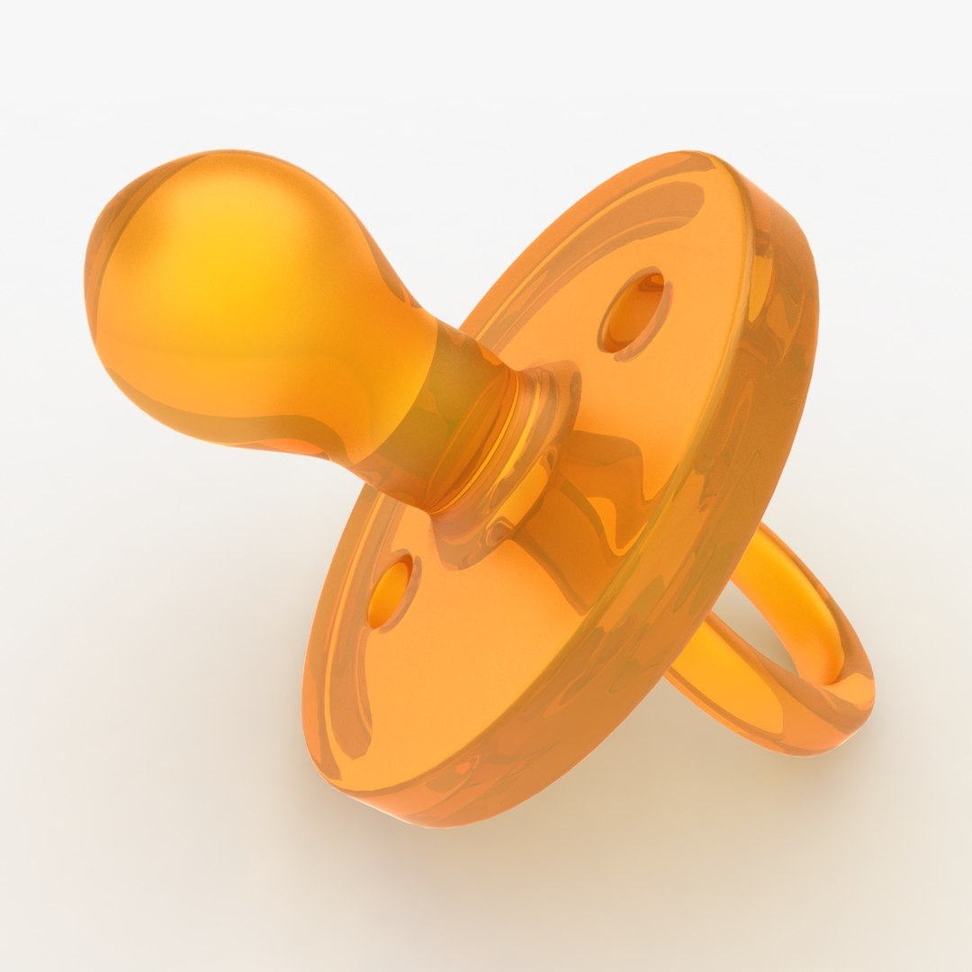 Realistic Pacifier 3ds