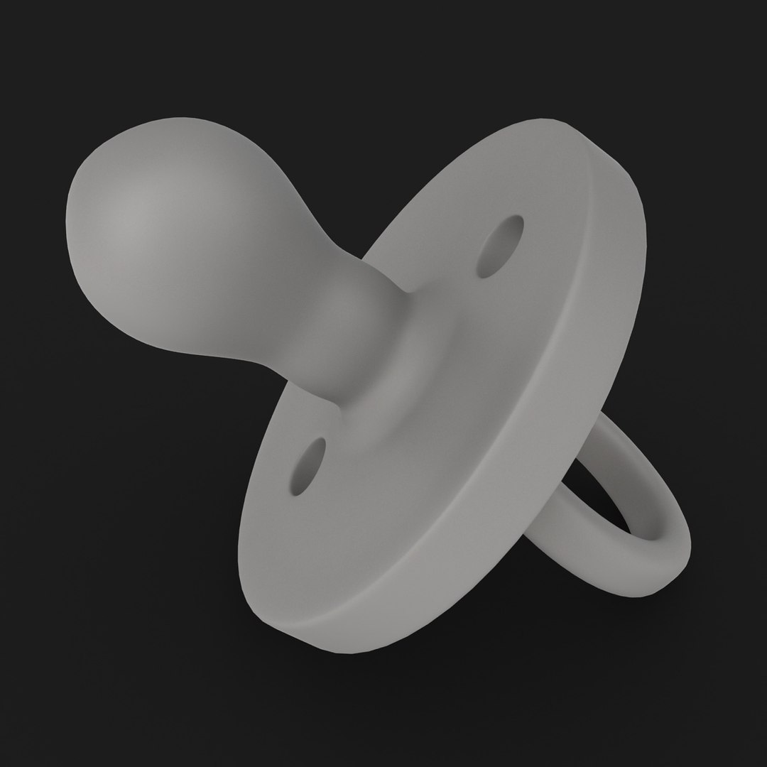Realistic Pacifier 3ds