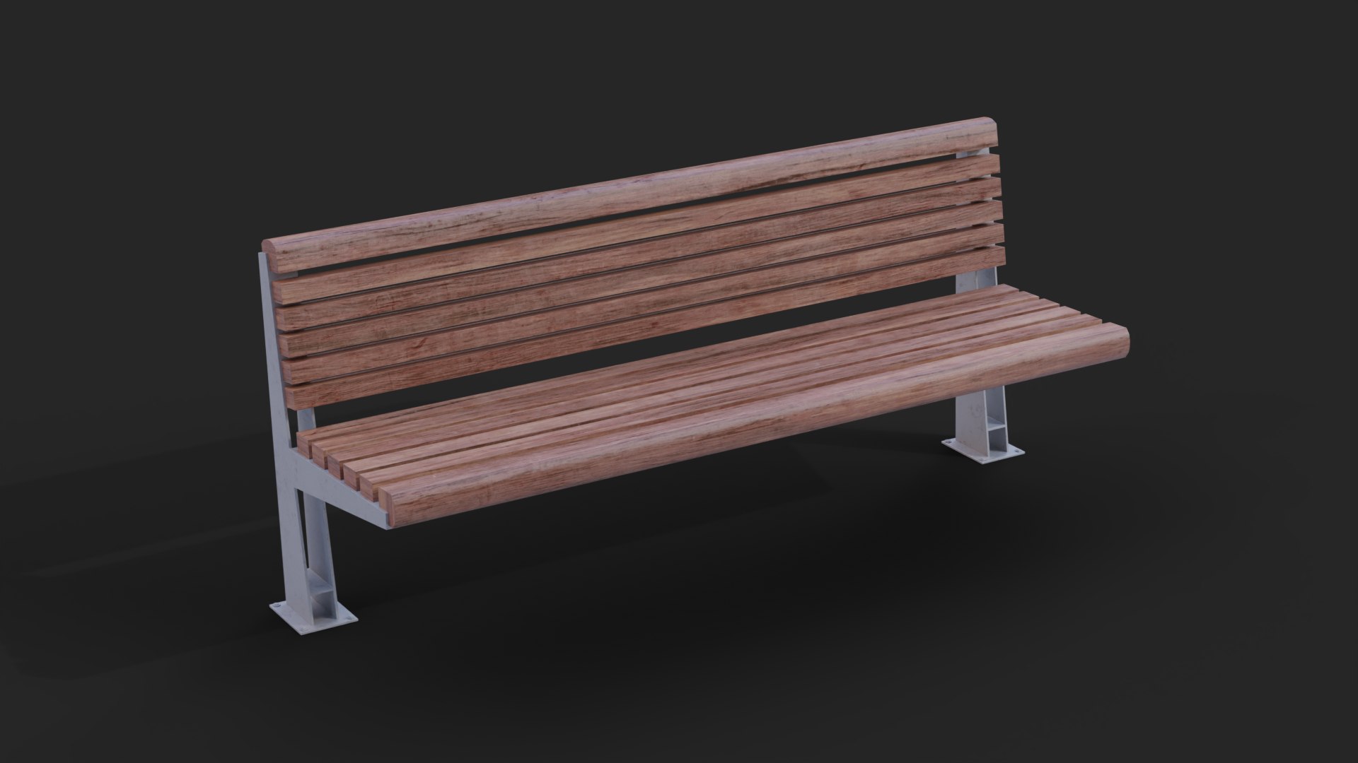 Collection of two Ronda benches Low-Poly 3D model - TurboSquid 2136354