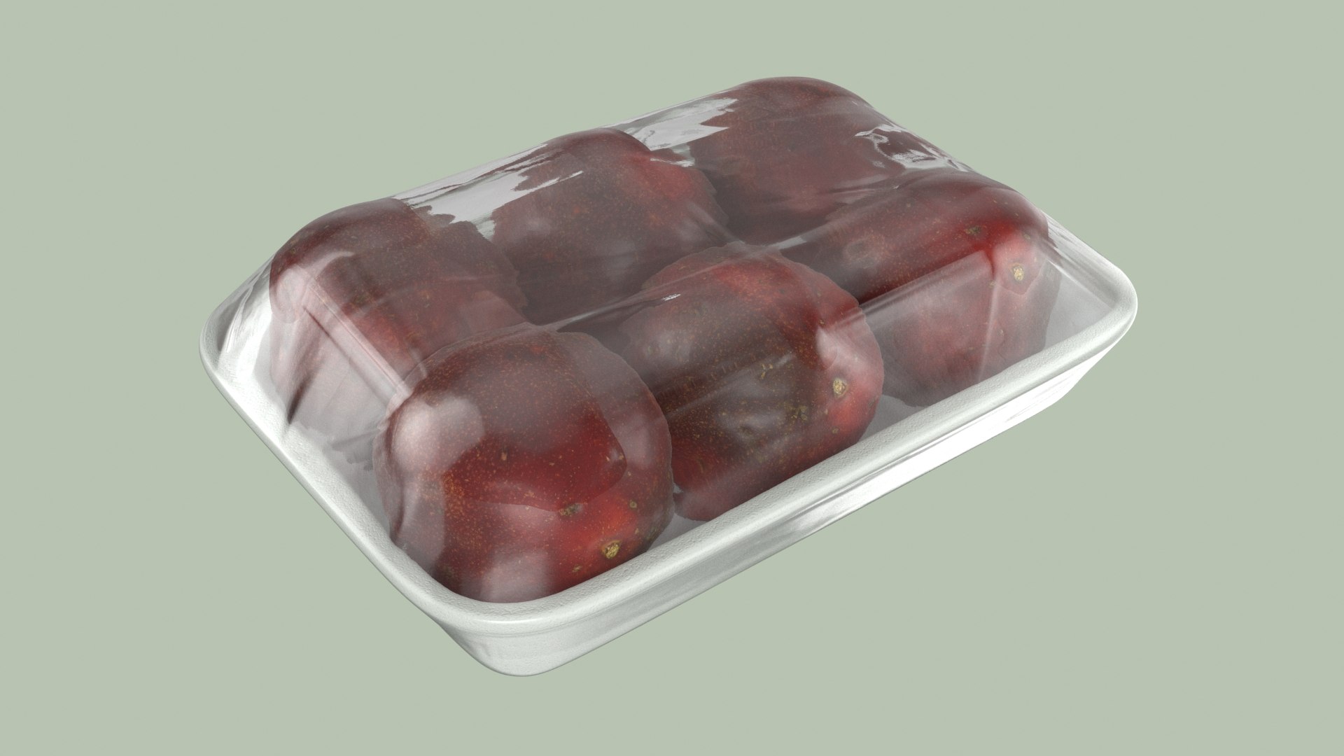 3D Passion Fruit Wrapped Package model - TurboSquid 1973021