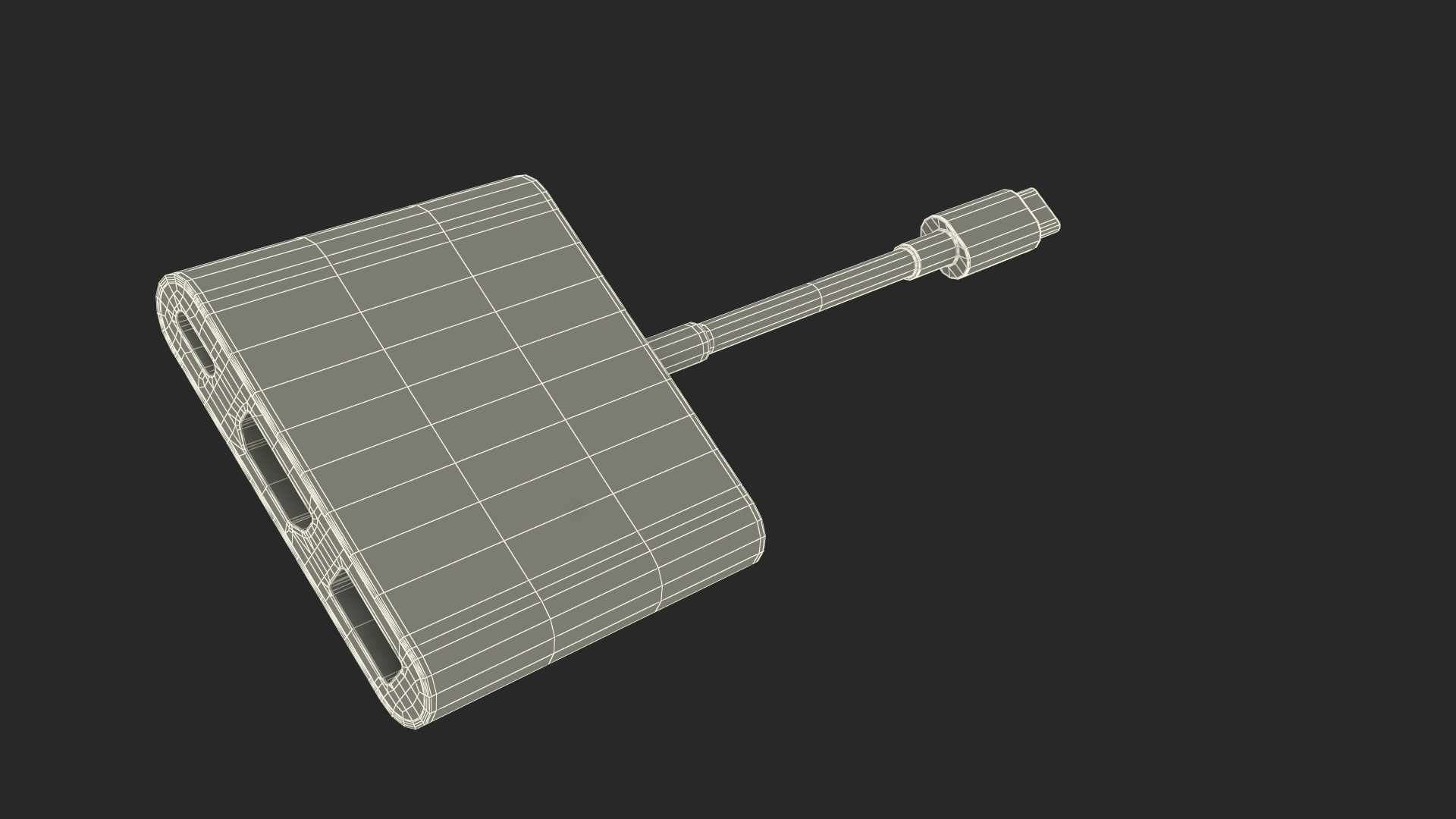3D Usb Type C Digital Model - TurboSquid 1700351