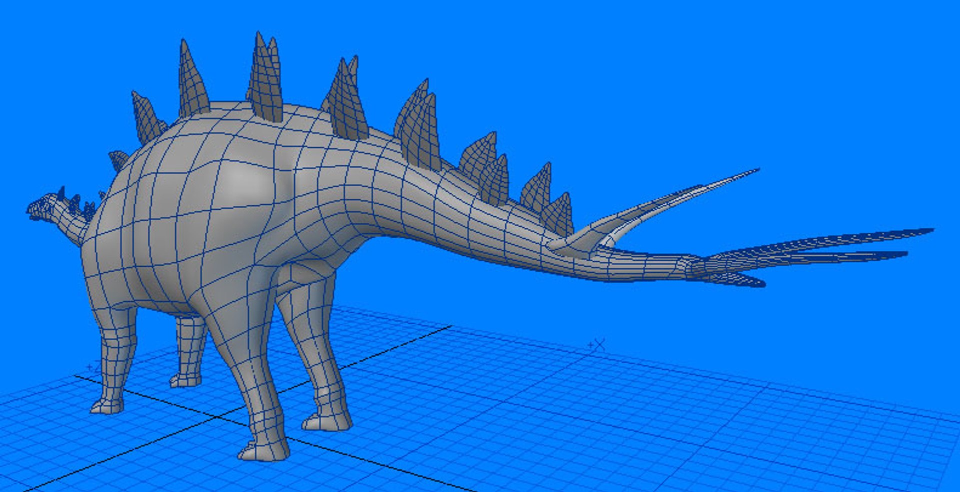 tuojiangosaurus 3d 3ds