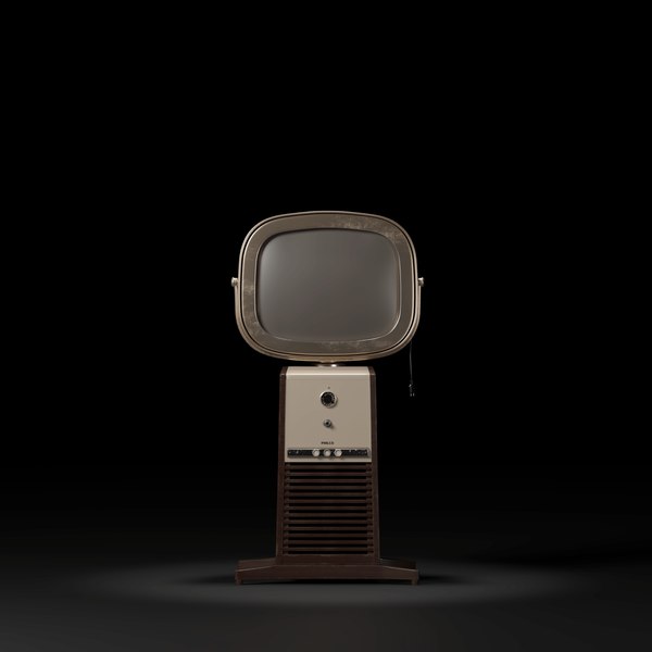 Retro Tv Blender Models for Download | TurboSquid