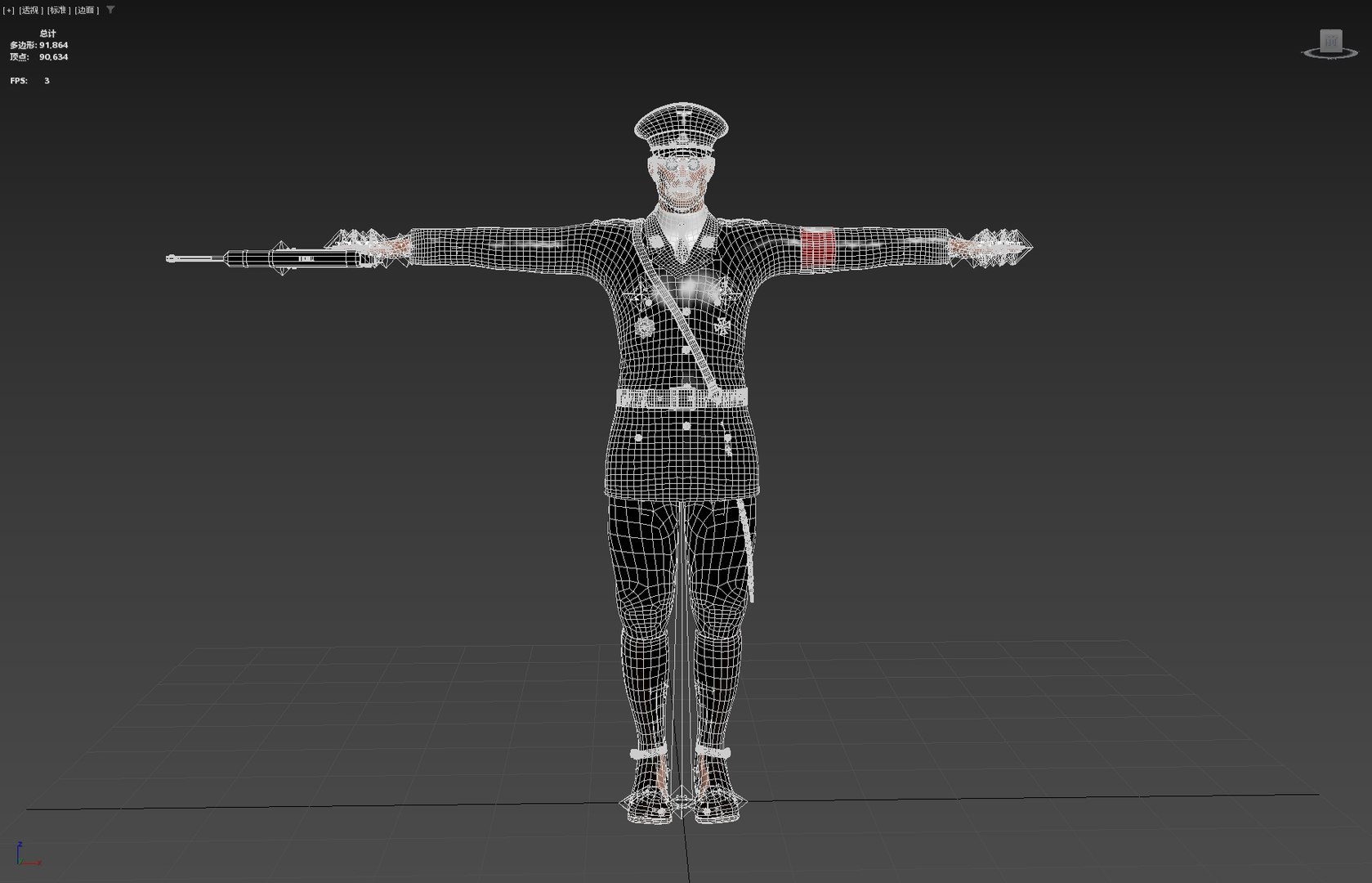 3D Nazi Rigged - TurboSquid 2328585