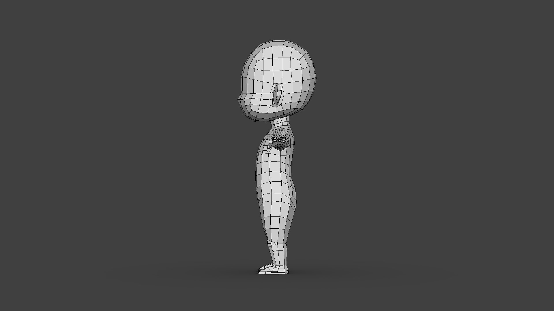 3D Character - Boy Base Mesh Model - TurboSquid 1560577