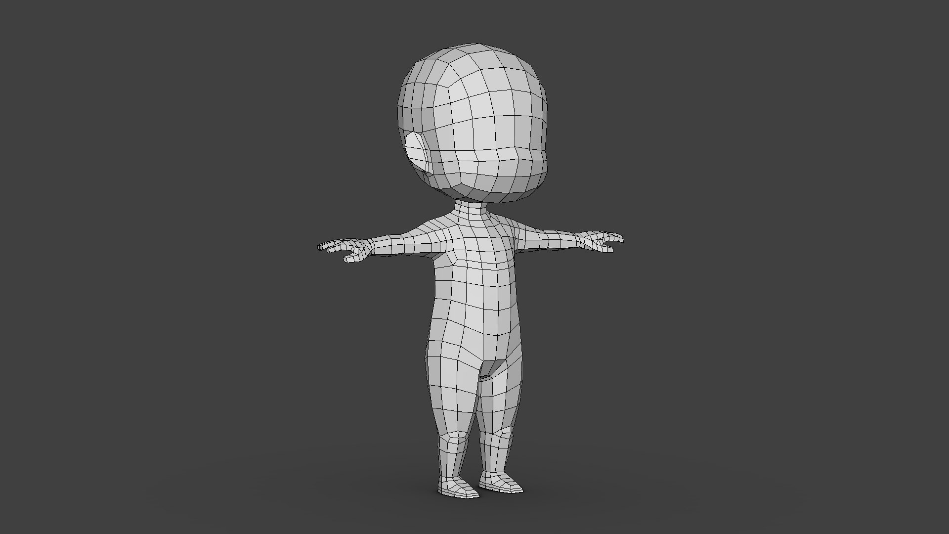 3D Character - Boy Base Mesh Model - TurboSquid 1560577