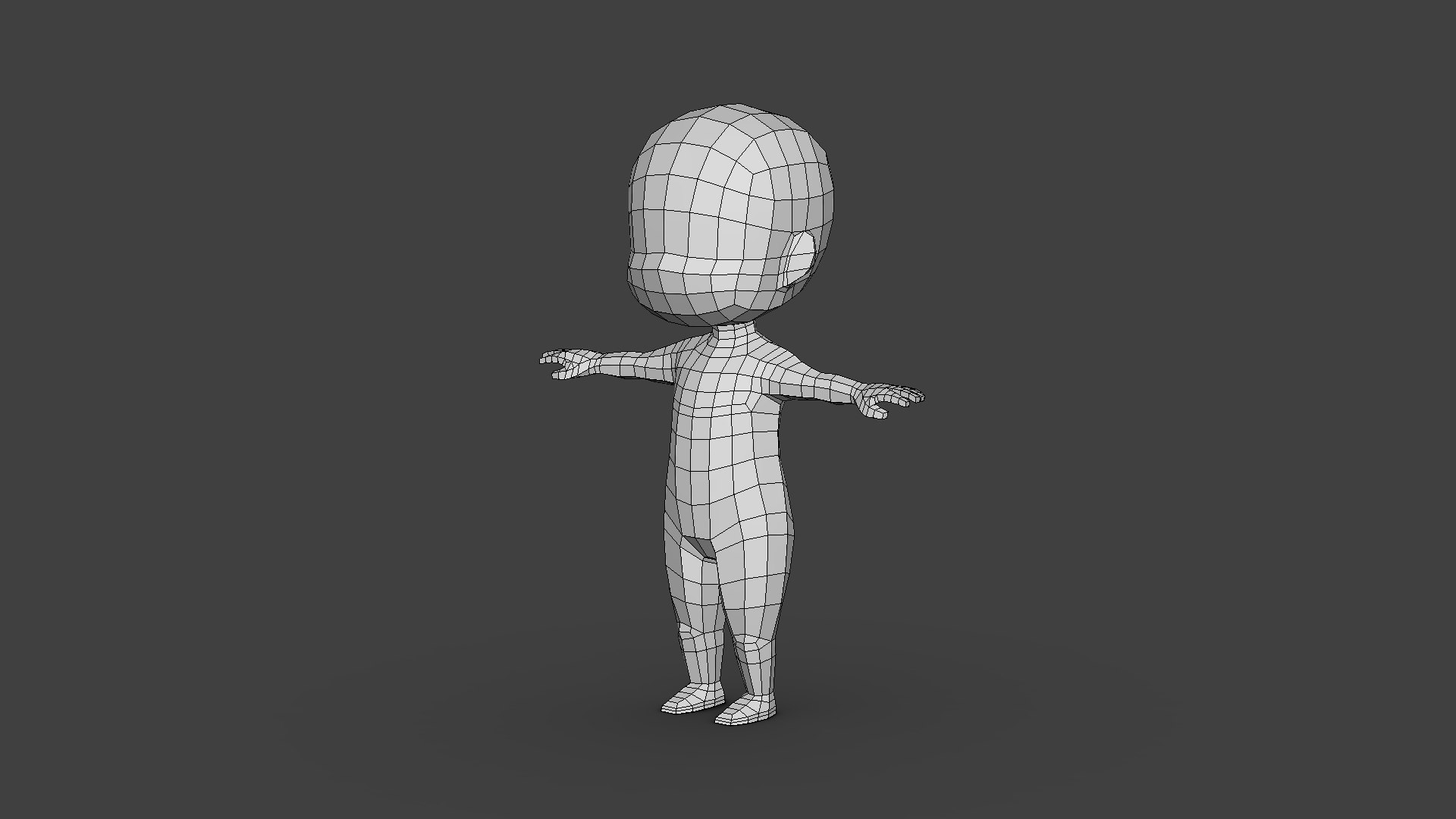 3D Character - Boy Base Mesh Model - TurboSquid 1560577
