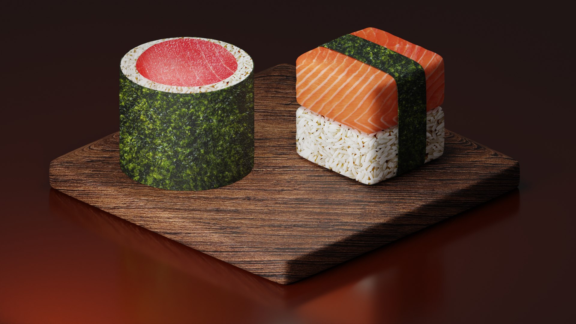 3D Sushi - TurboSquid 1968642