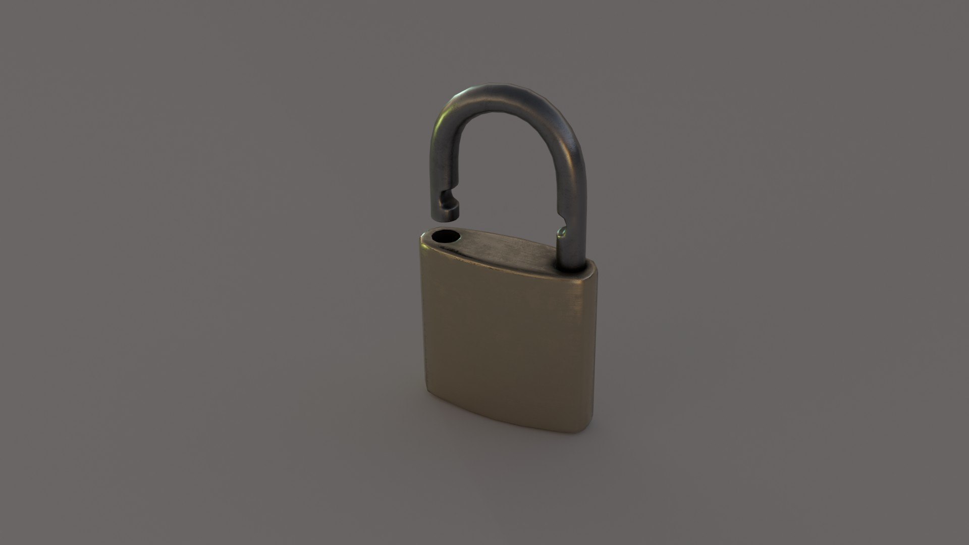 Padlock 3D Model - TurboSquid 1987345