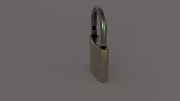 Padlock 3D model - TurboSquid 1987345