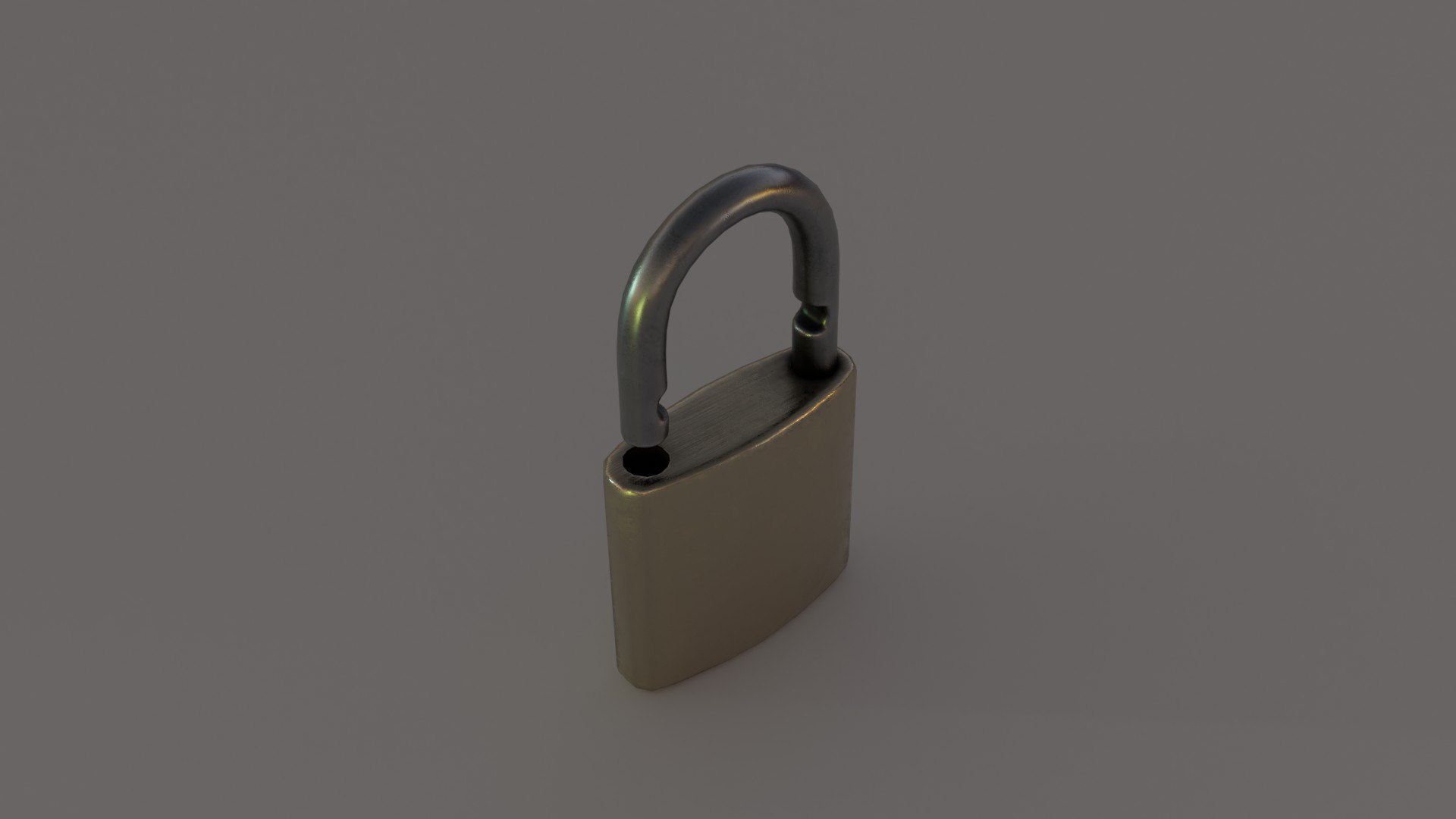 Padlock 3D Model - TurboSquid 1987345