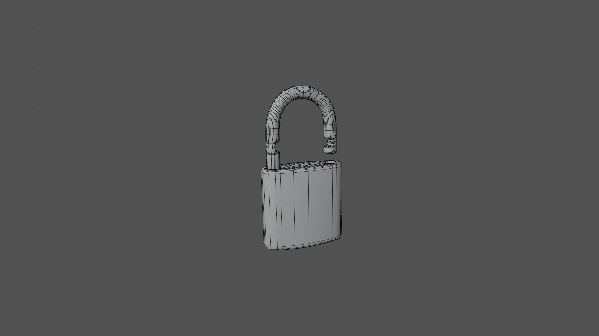 Padlock 3D Model - TurboSquid 1987345