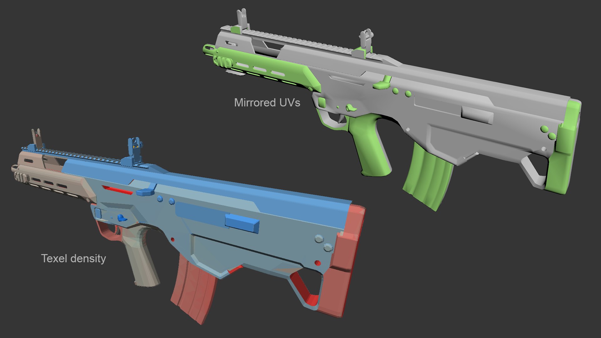 Msbs 556b Assault Rifle 3D Model - TurboSquid 1319021