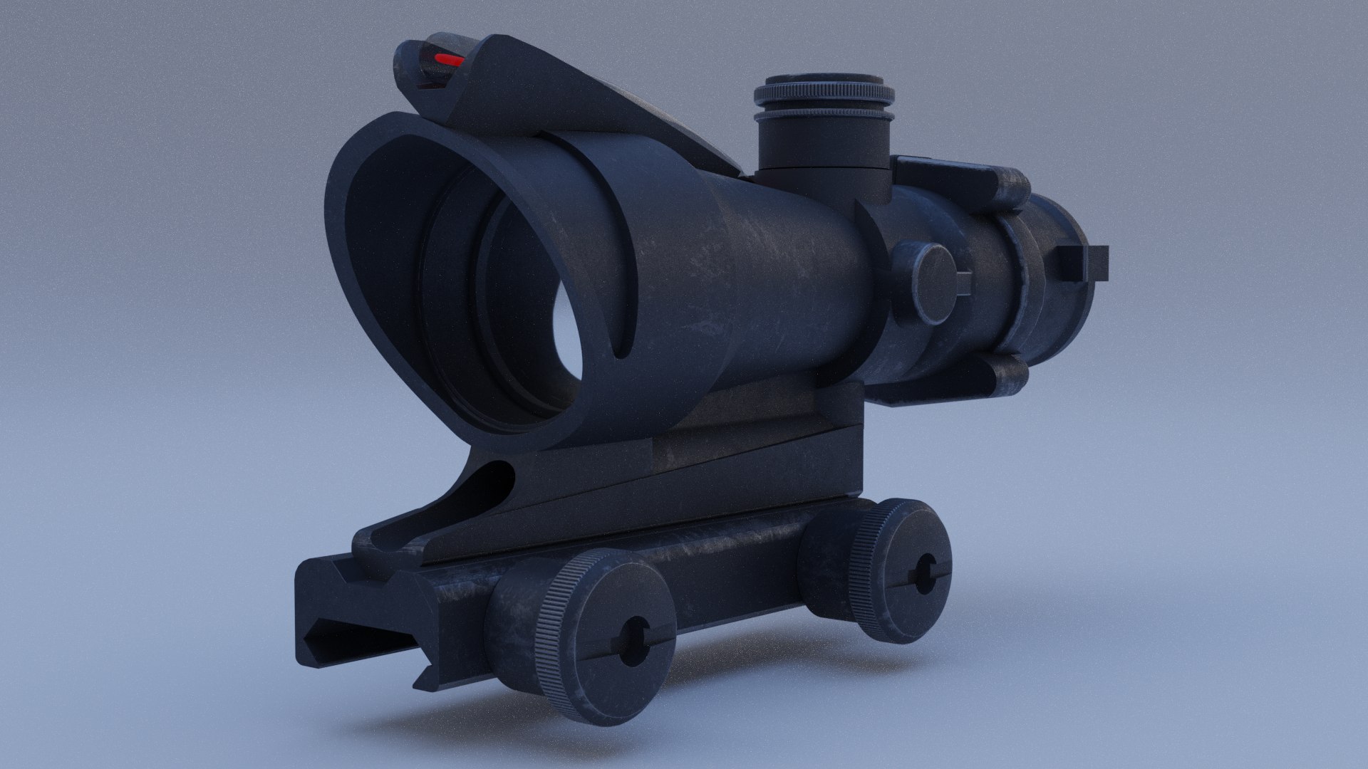 ACOG Rifle Scope 3D Model - TurboSquid 1970229