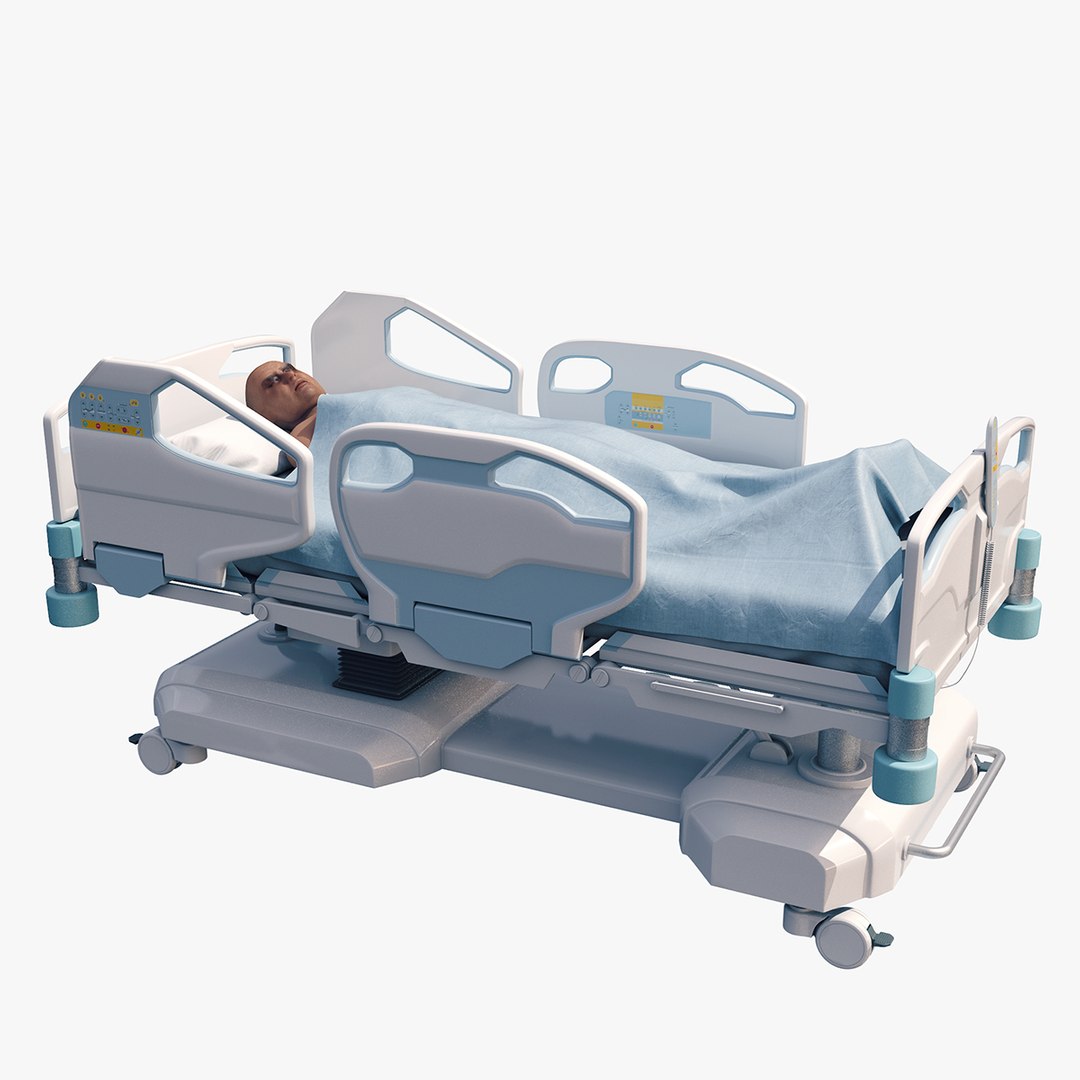 3D Hospital Patient model - TurboSquid 2104786