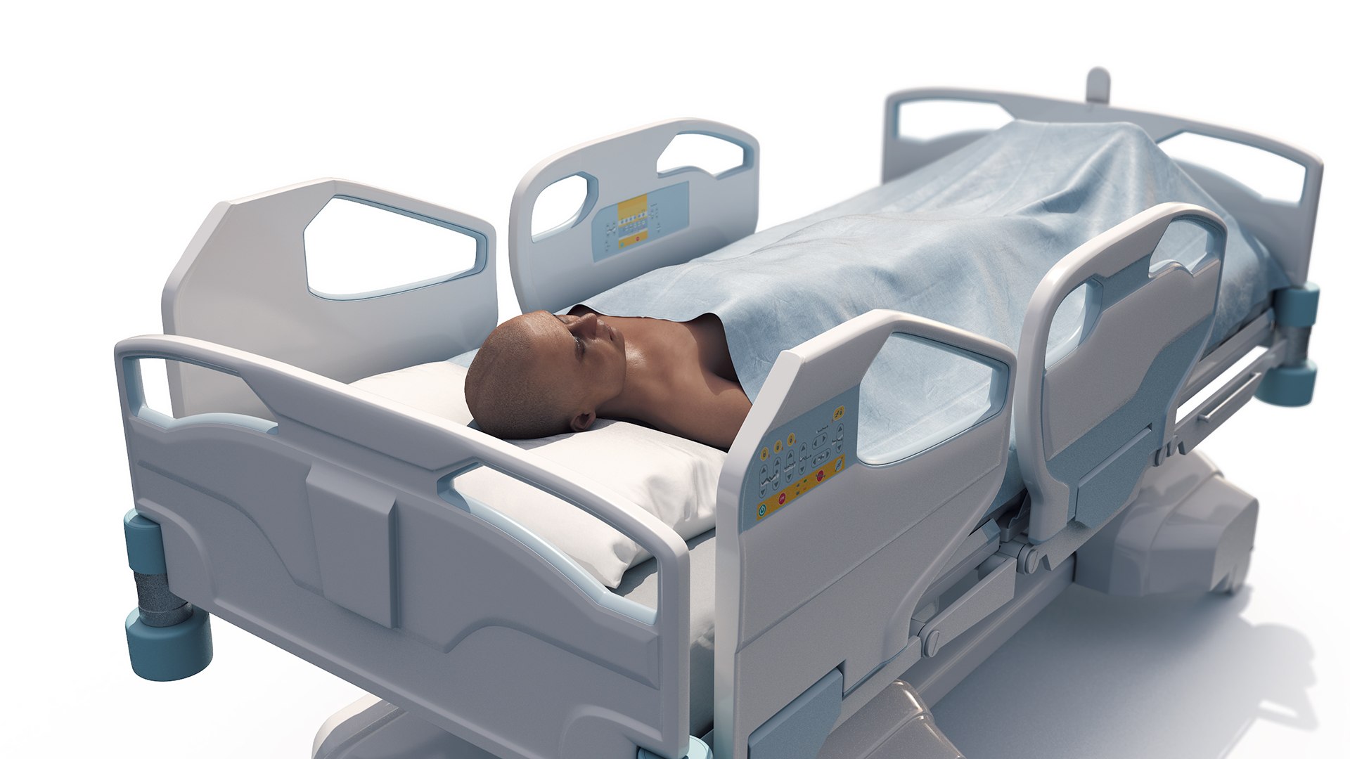 3D Hospital Patient model - TurboSquid 2104786