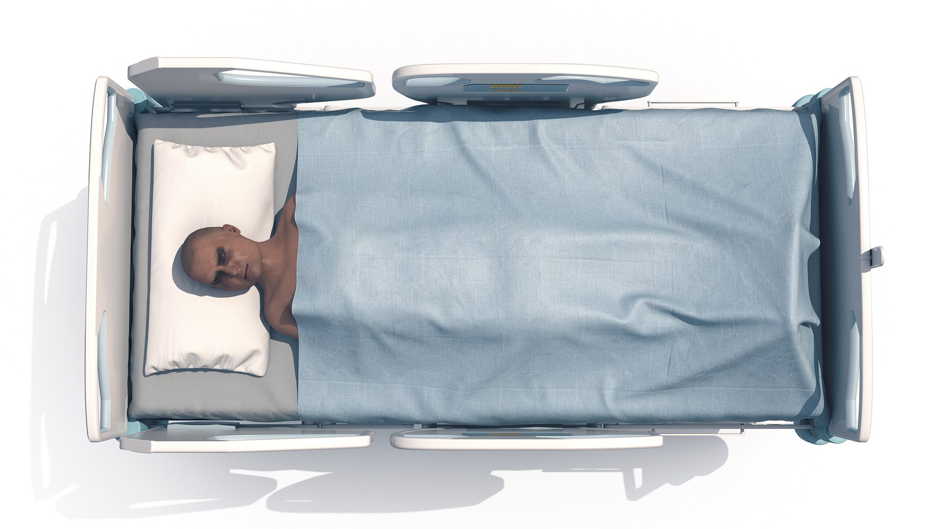 3D Hospital Patient model - TurboSquid 2104786