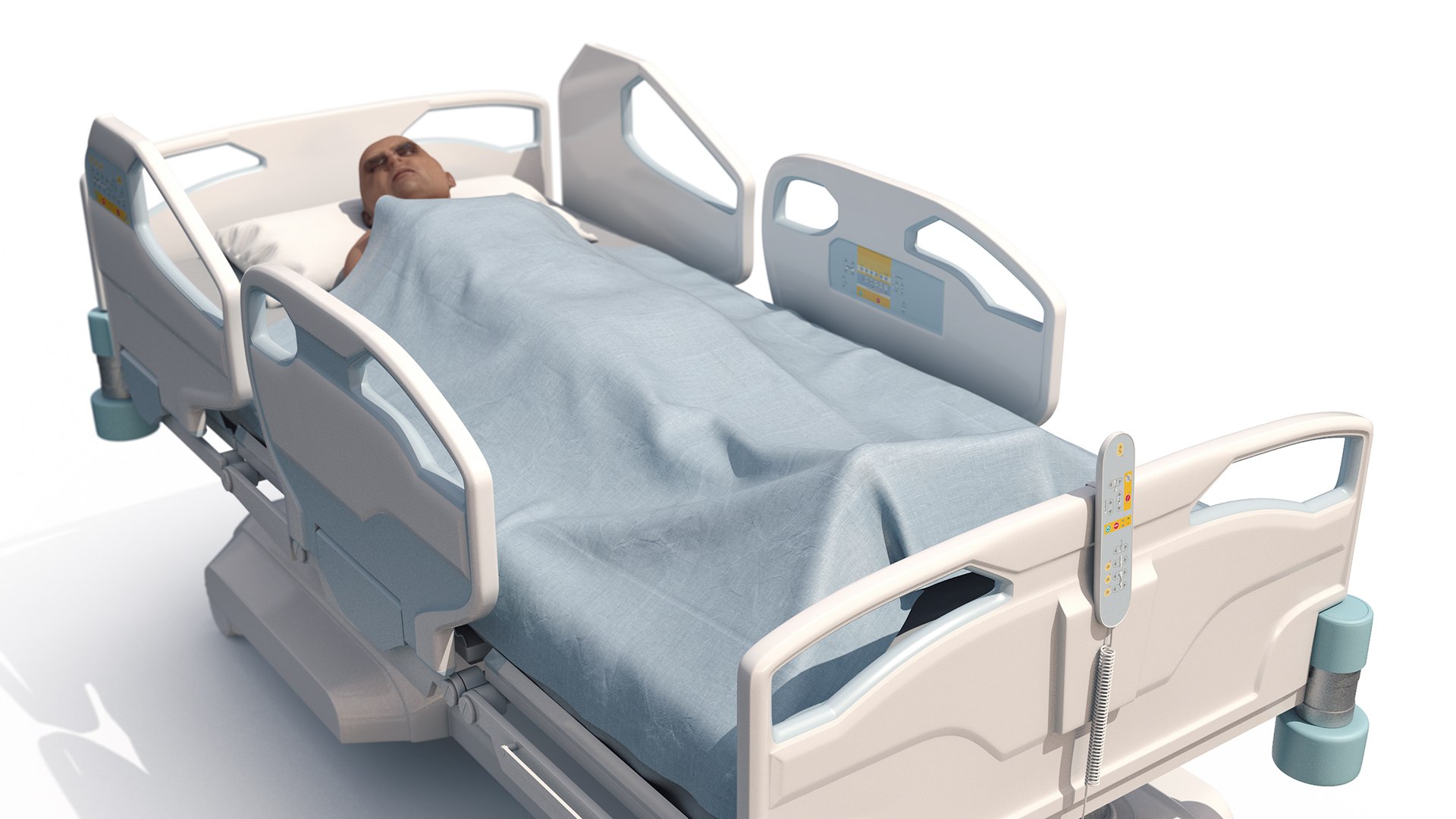 3D Hospital Patient model - TurboSquid 2104786