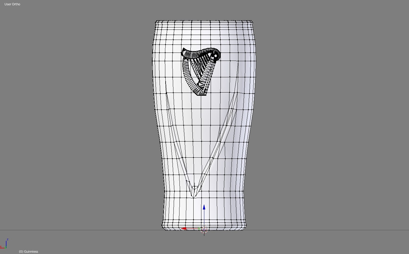 3D Guinness Beer Glass Model - TurboSquid 1206073